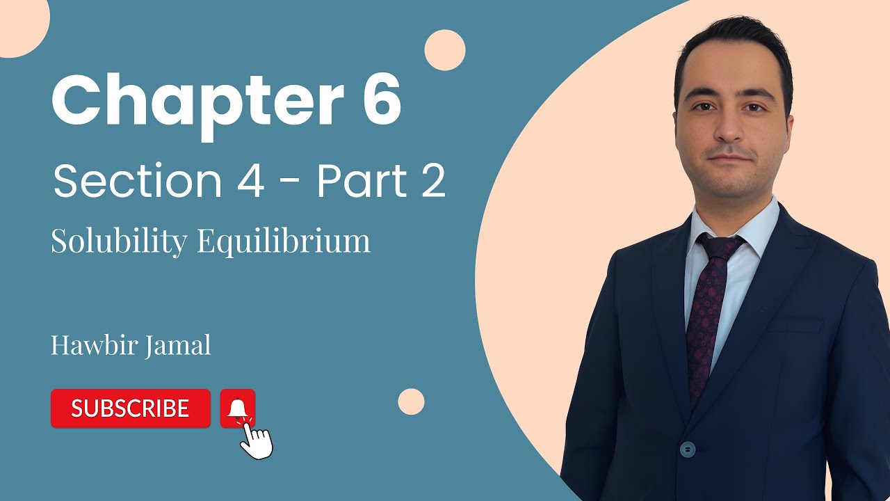 Chapter 6, Section 4, Part 2 - 4K (KRI-12th Grade Chemistry) - YouTube