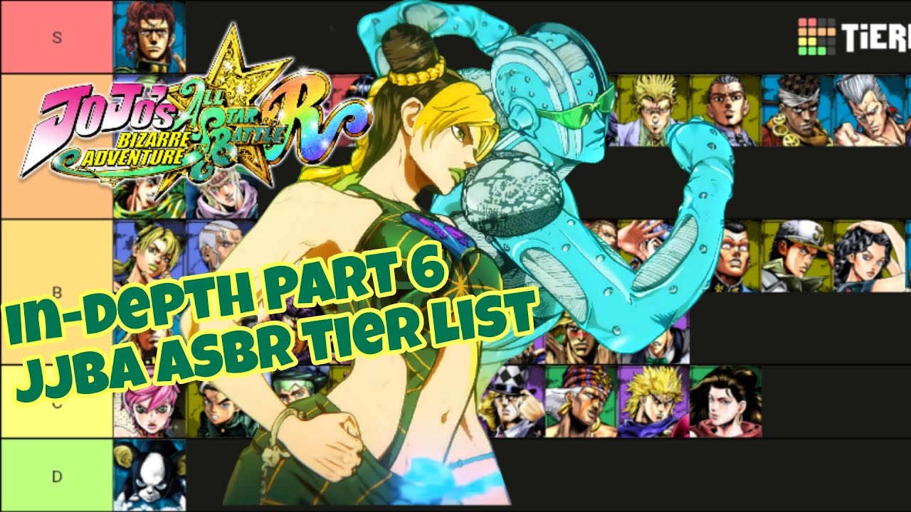 In-depth JJBA ASBR Tier List Part 6 W/ @KenjitsuHokori & @4thChairMan ...
