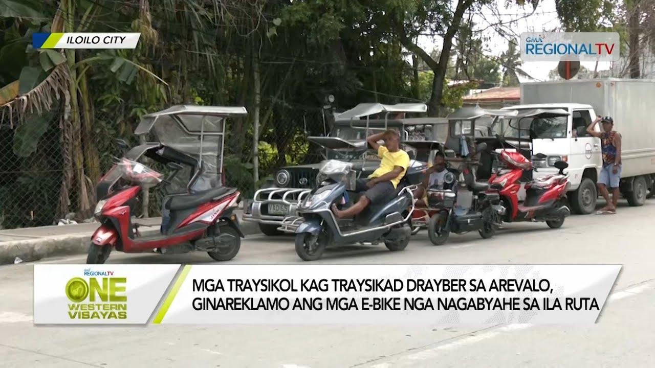 One Western Visayas: Mga traysikol kag traysikad drayber sa Arevalo ...