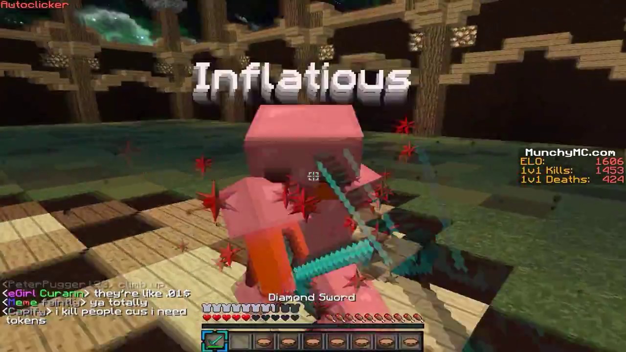 MunchyMC 1v1s - Inflatious - YouTube