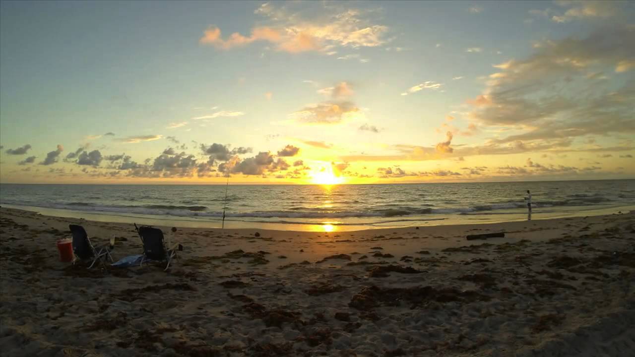 90 Minutes of Surf Fishing and a Delray Beach Sunrise in 60 Seconds ...