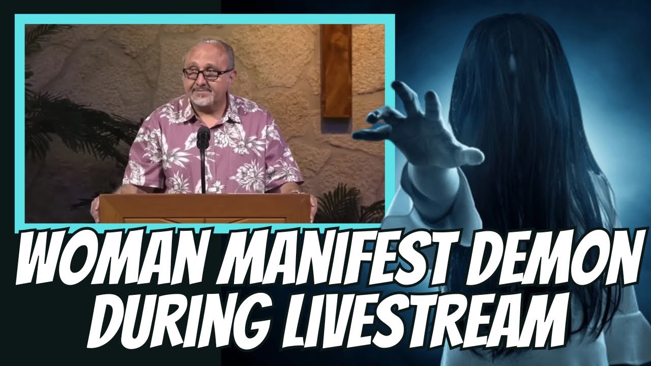 Demon Possessed Woman SCREAMS During Church LIVESTREAM | When Pastor ...