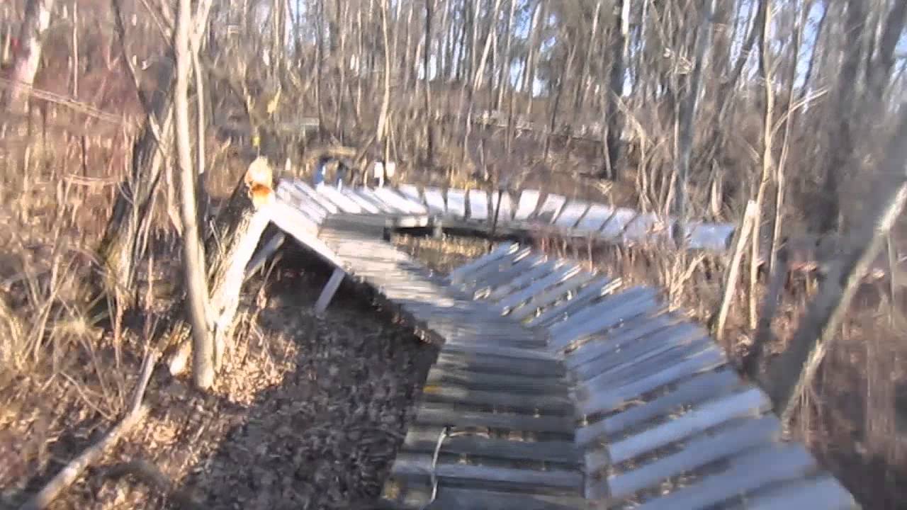 Backyard MTB Trail - Frosty's Forest - Part 1 - 2012 - YouTube