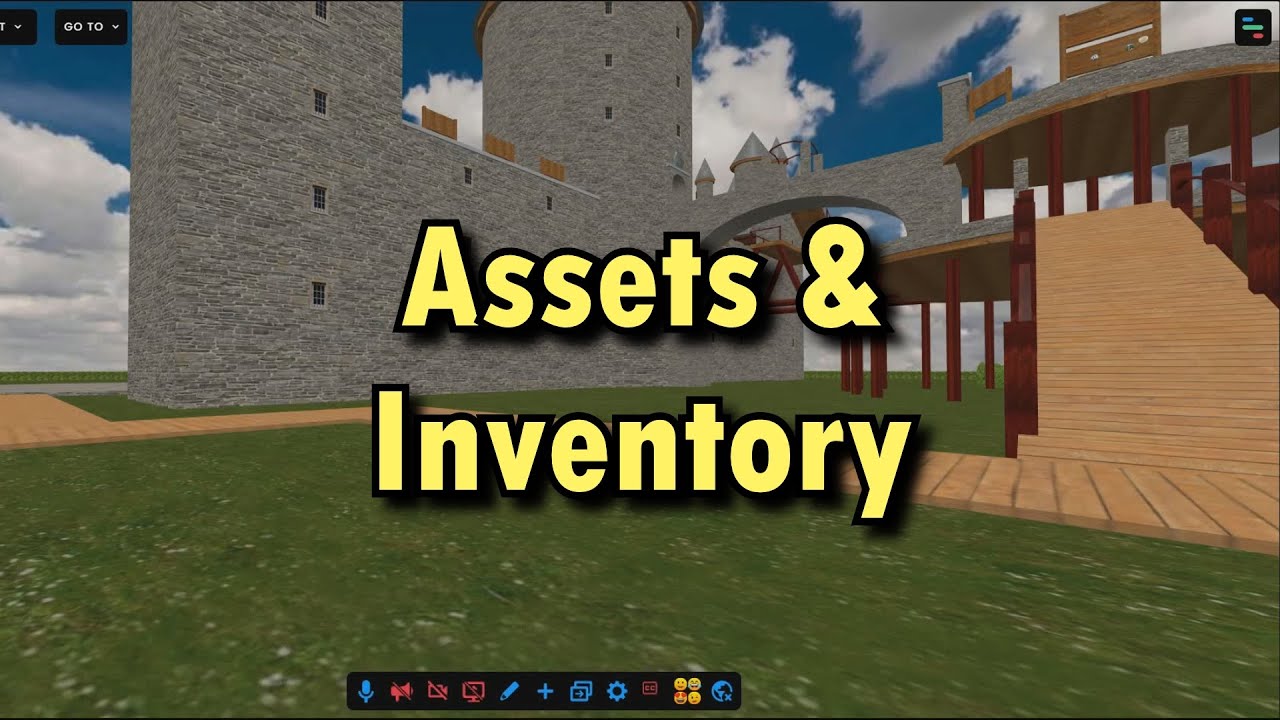 Assets & Inventory in FrameVR - YouTube