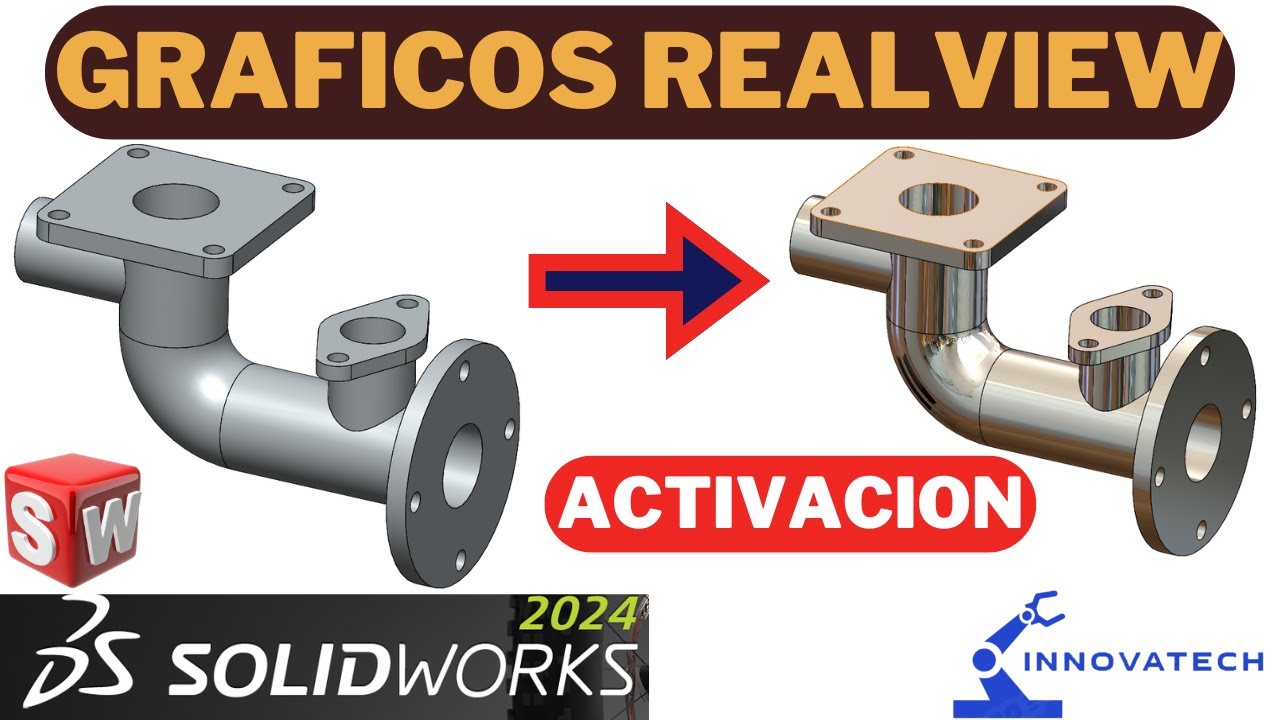 COMO ACTIVAR LOS GRAFICOS REALVIEW EN SOLIDWORKS 2024 2025 #1 - YouTube