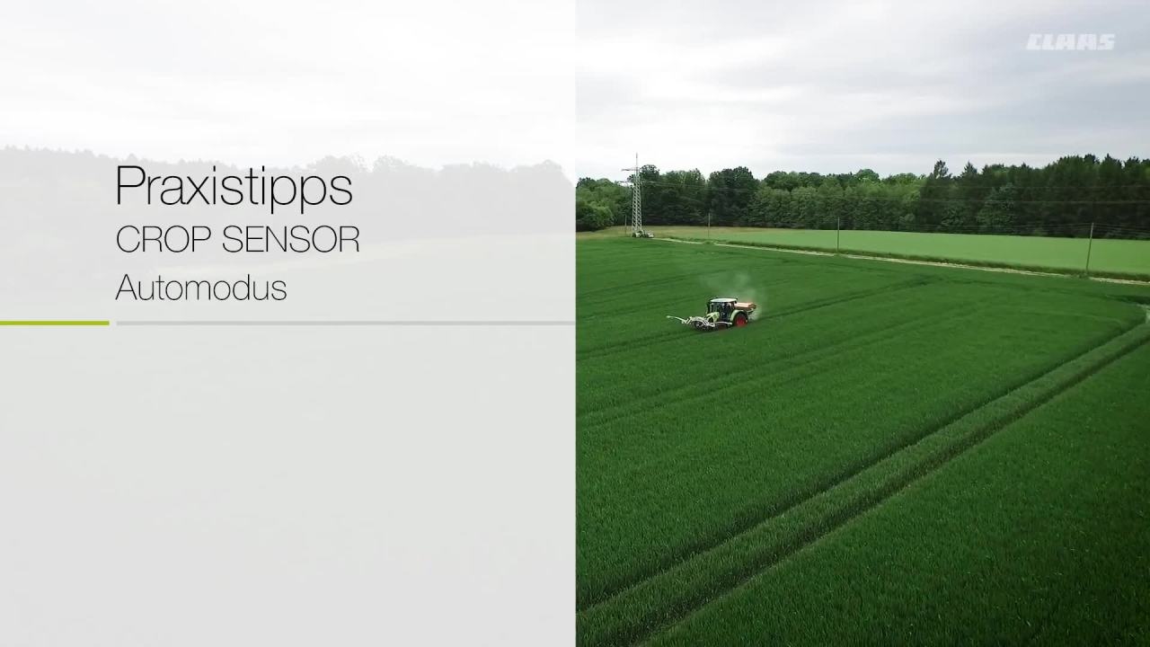 CLAAS Praxistipps CROP SENSOR #04 | Automodus - YouTube