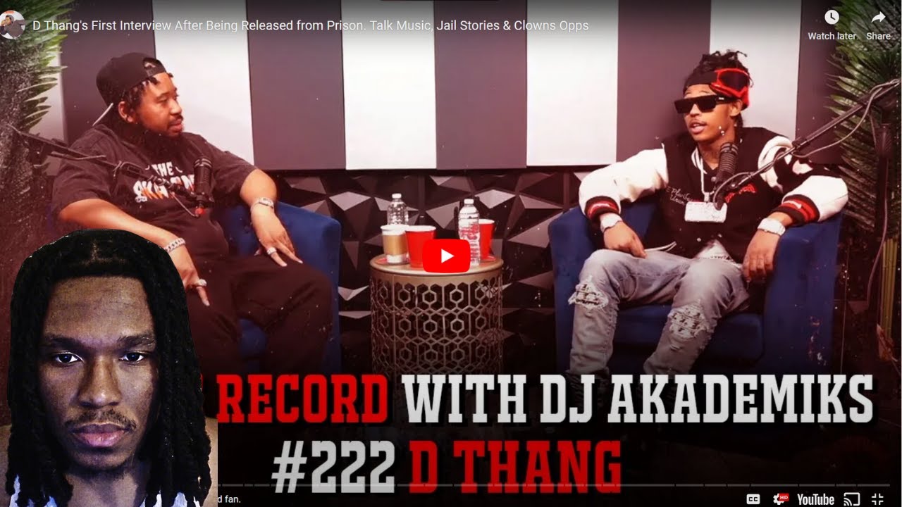 Akademiks & Dthang Off The Record Interview Reaction - YouTube