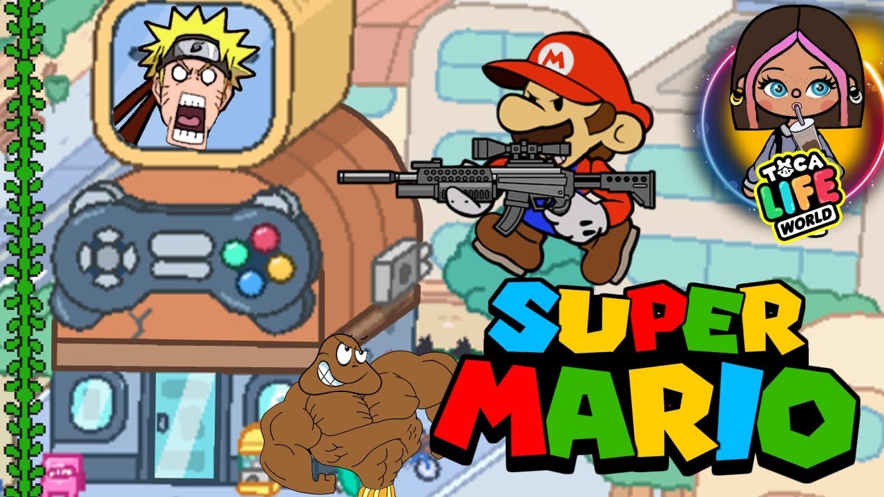 Super Mario in toca boca stories 🤡🧨🎮🕹 / Toca Life Story / toca boca ...