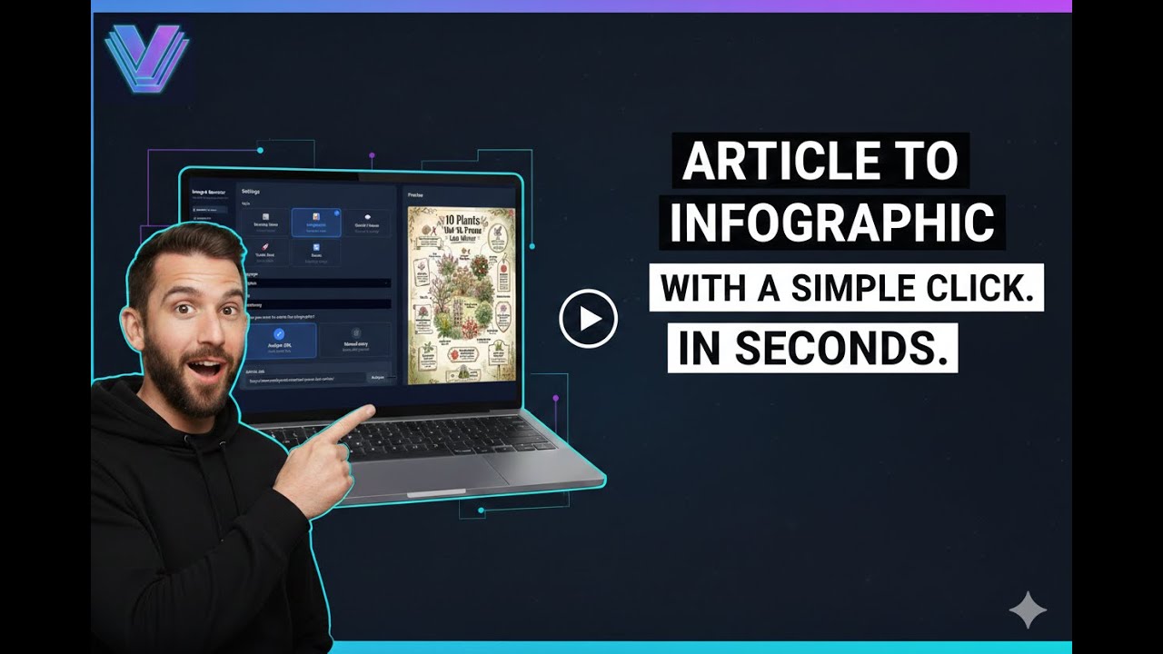 Create Infographics from Content URL — Turn Any Article into Visual ...
