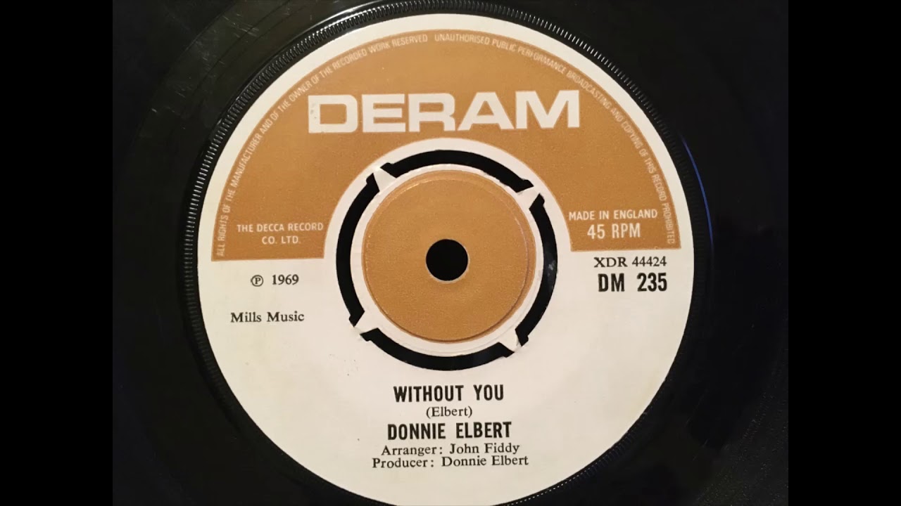 Donnie Elbert - Without You - YouTube