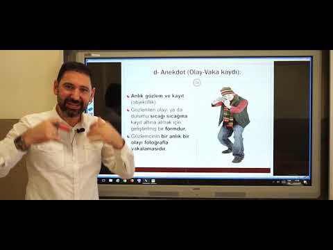 Şenol Diler Hoca - KPSS Eğitim Bilimleri-Rehberlik Ders-10: Bireyi Tanıma Teknikleri: Part 2