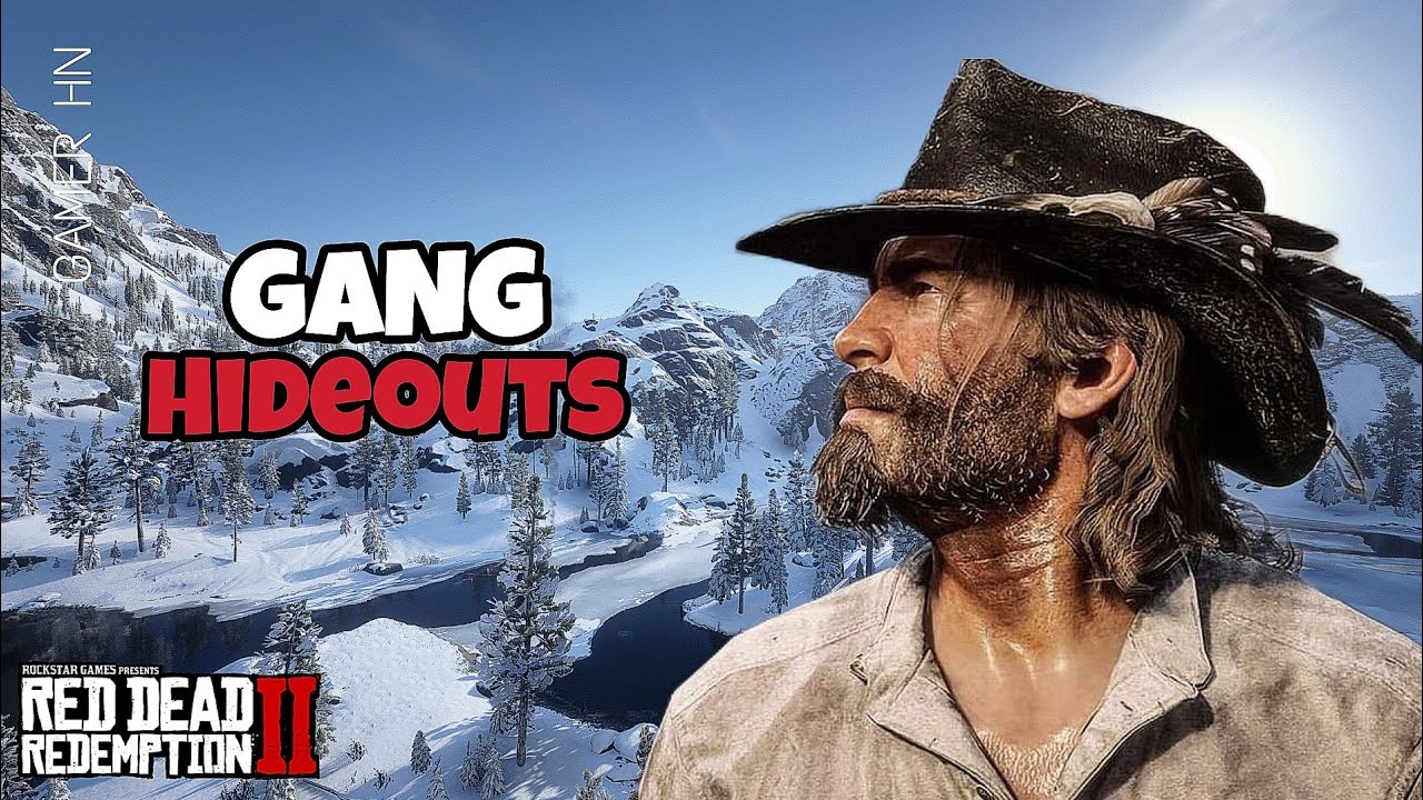 Red Dead Redemption 2 All Gangs Hideouts - ٢جميع اماكن العصابات ريد ديد ...