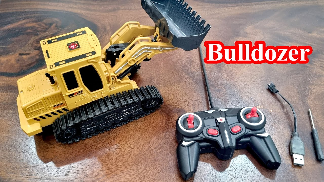 bulldozer, New arrival bulldozer installation and operation - YouTube