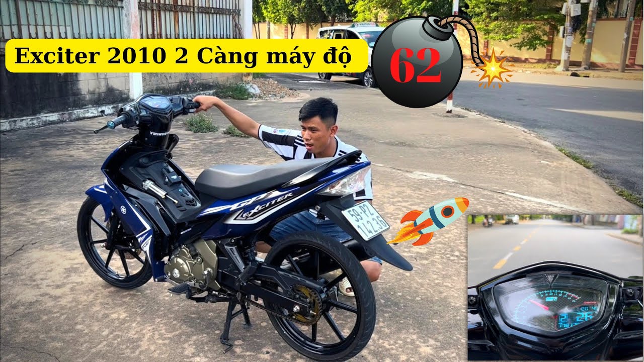 Exciter 2010 độ máy 62zz - Chạy sẽ như thế nào ? | Minh Đạt - YouTube