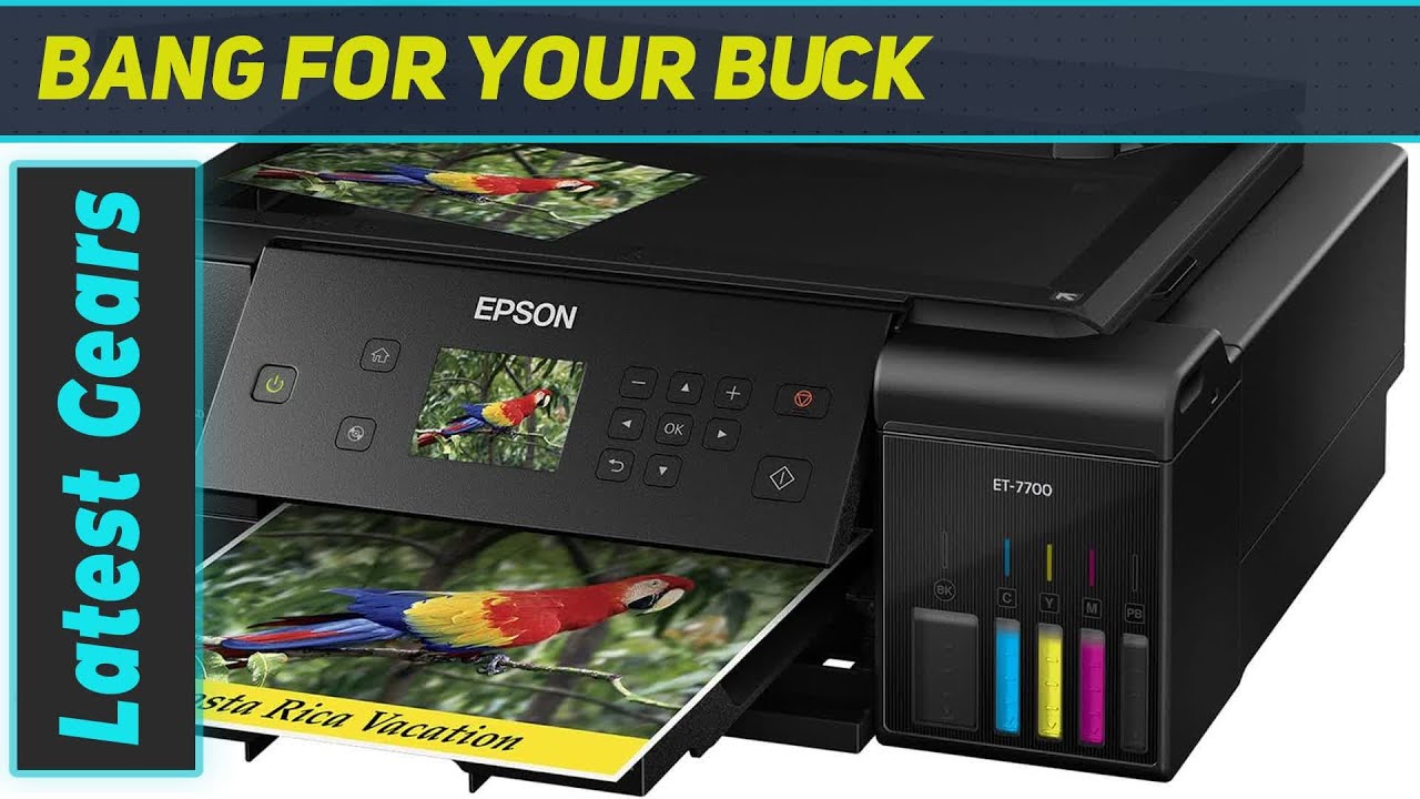 Epson Expression Premium ET-7700 EcoTank: The Ultimate Printing Solution! - YouTube