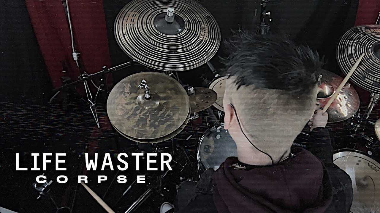 CORPSE - Life Waster (Drum Cover) - Roy PG-13 - YouTube