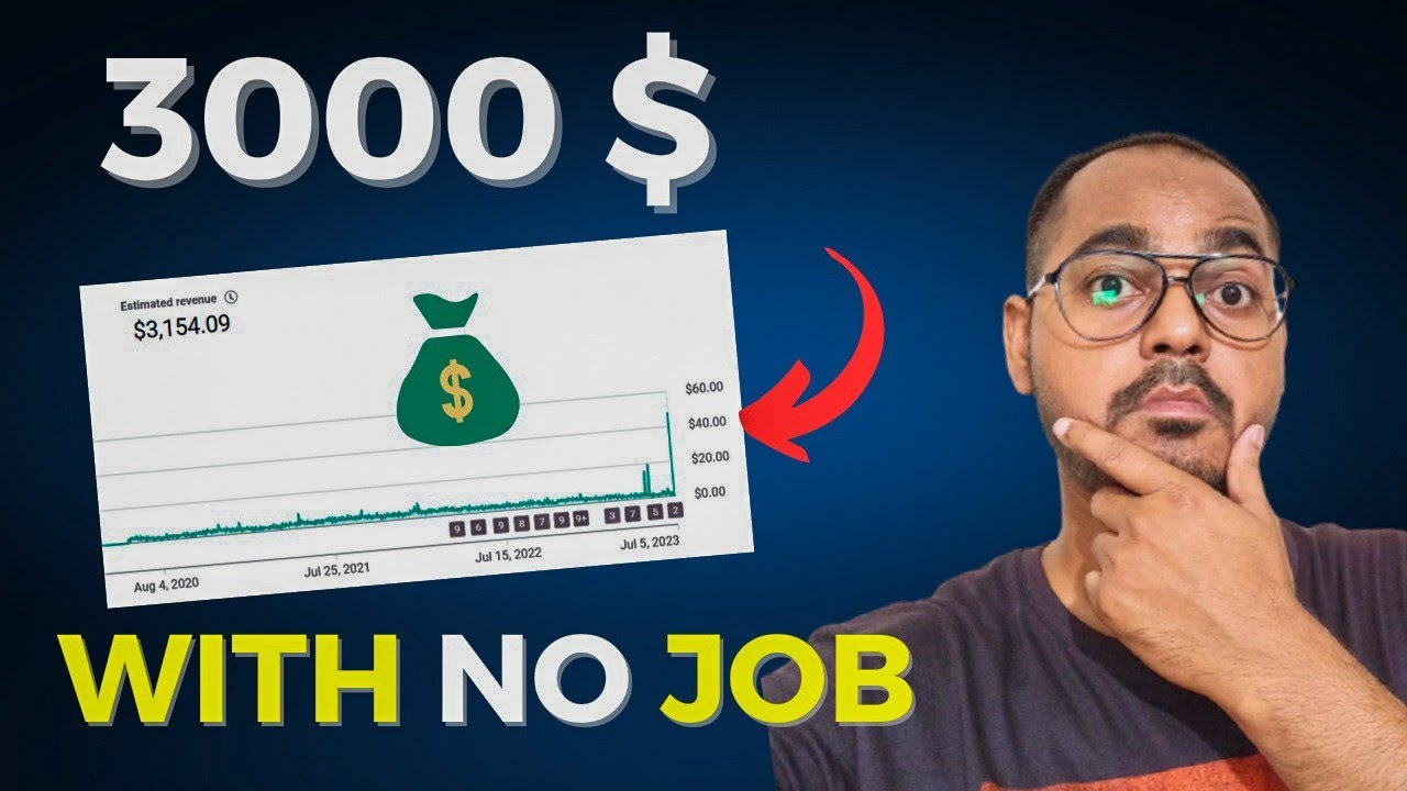 How I Earned 3000$ Online Without A JOB? - YouTube