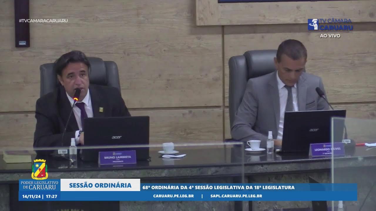 68ª Ordinária Da 4ª Sessão Legislativa Da 18ª Legislatura Youtube 3782