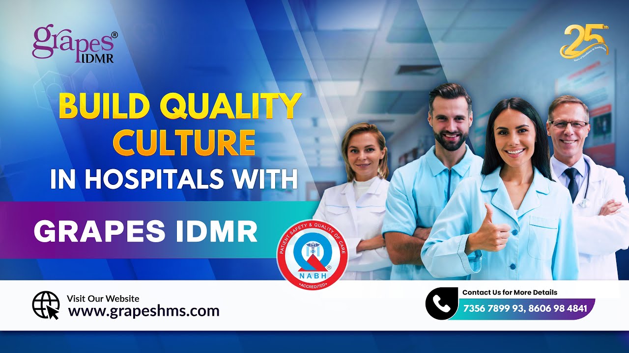 Build a Quality Culture in Hospitals with Grapes IDMR #hospitalsoftware ...