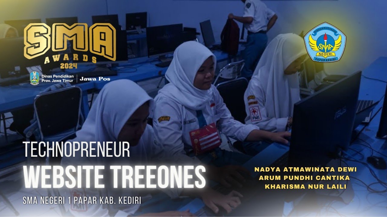Jawa Pos SMA Awards - Technopreneur - SMA NEGERI 1 PAPAR - YouTube