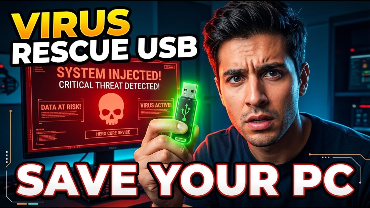 Can This USB Save Your Computer From Viruses? - YouTube