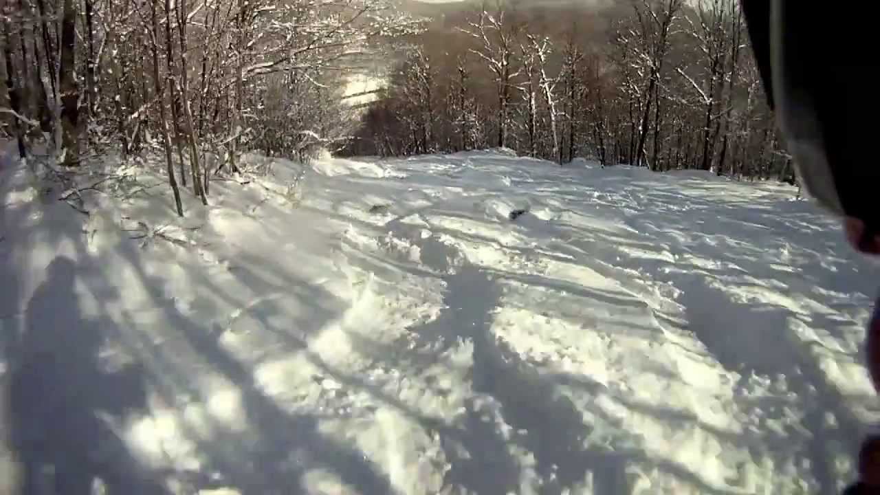 Plattekill Pow Day -- 1/8/11 - YouTube