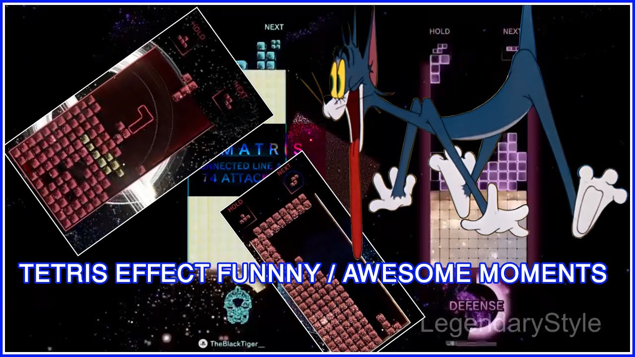 TETRIS EFFECT FUNNY/AWESOME MOMENTS #1 - YouTube