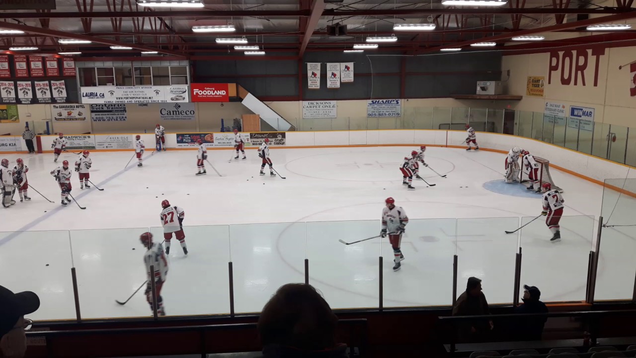 Welcome to home team hockey port hope Panthers - YouTube
