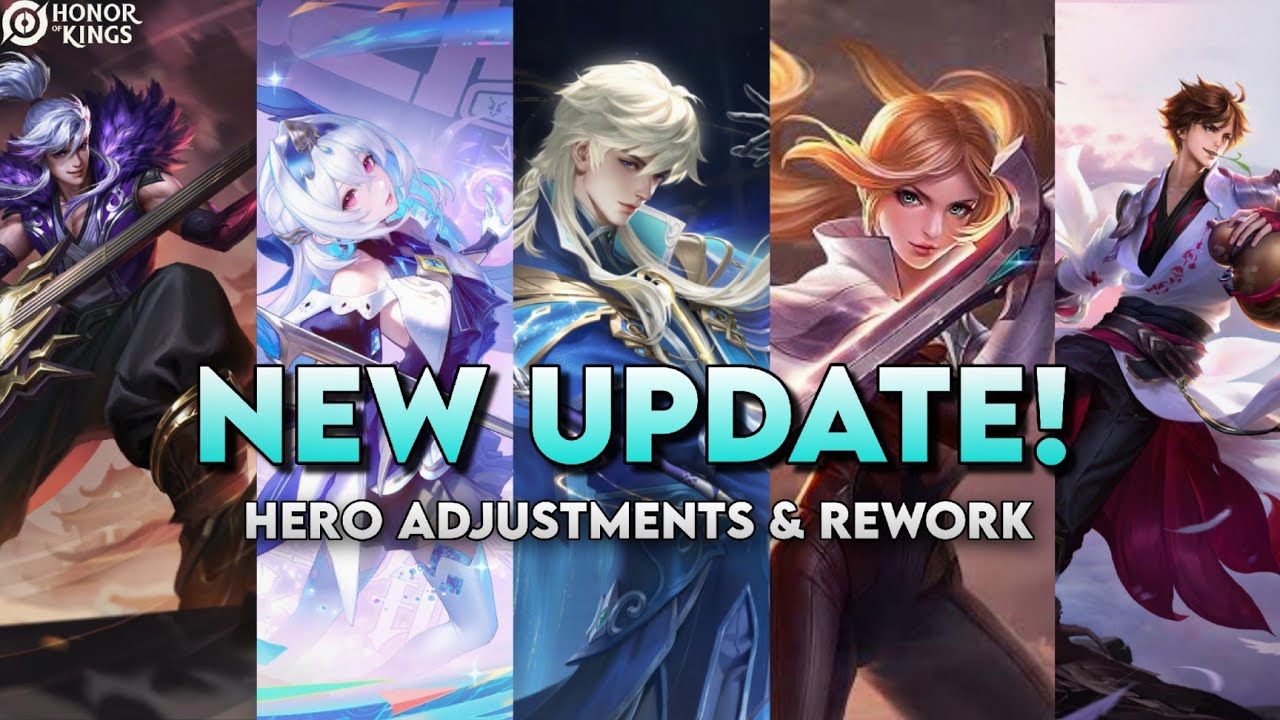 NEW UPDATE! GAO REWORK, HEINO, LI BAI, BUTTERFLY BUFF! | Honor of Kings ...