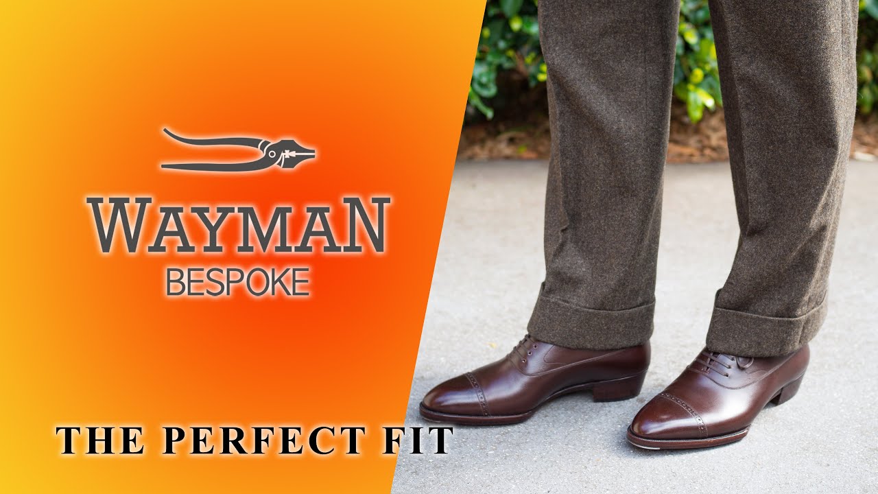 The Perfect Fitting Shoes - Wayman Bespoke Review Part 2 - YouTube