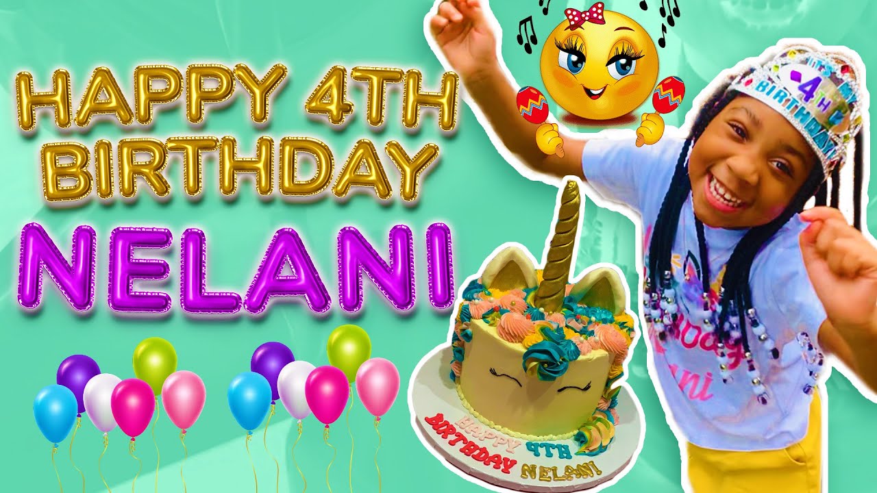 Nelani’s 4TH Birthday Celebration | Vlog Part 1 - YouTube