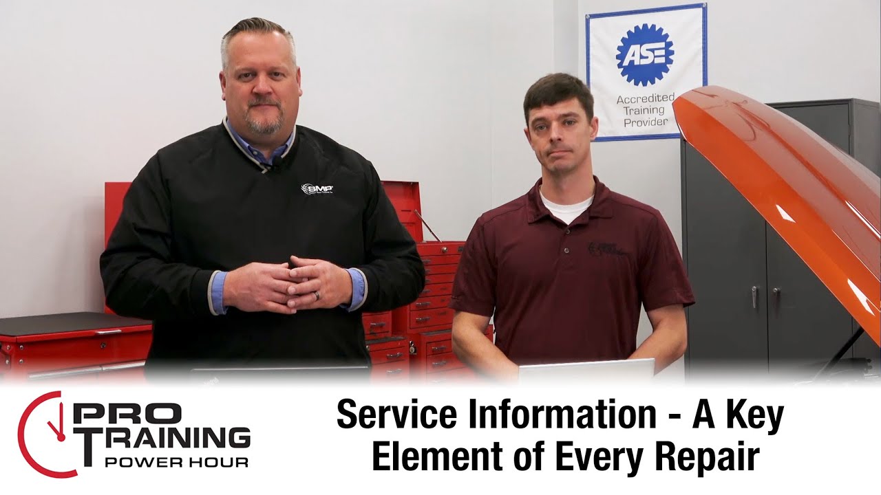 Service Information - A Key Element of Every Repair | Pro Training ...