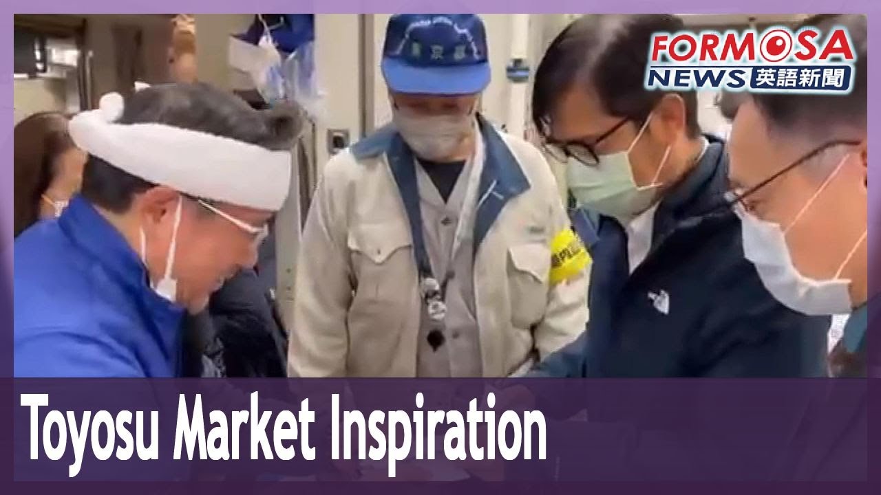 Kaohsiung mayor visits Tokyo’s Toyosu Market on last day of Japan trip ...
