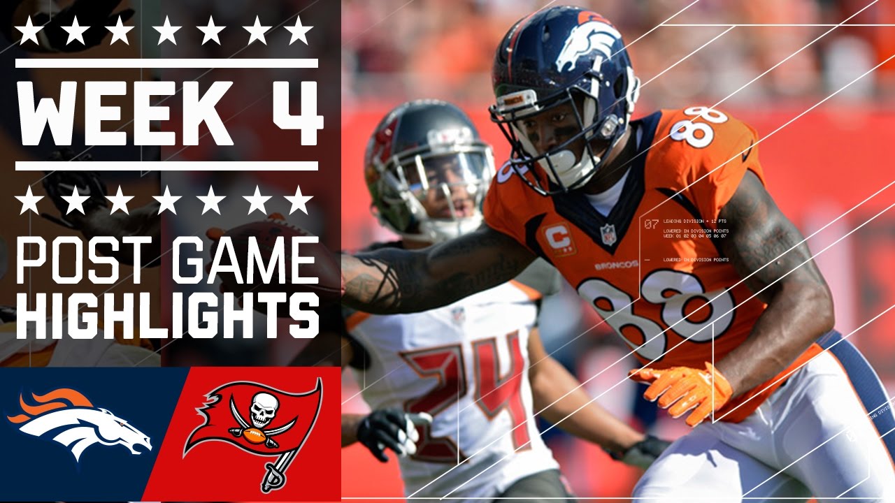 Broncos vs. Buccaneers | NFL Week 4 Game Highlights - YouTube