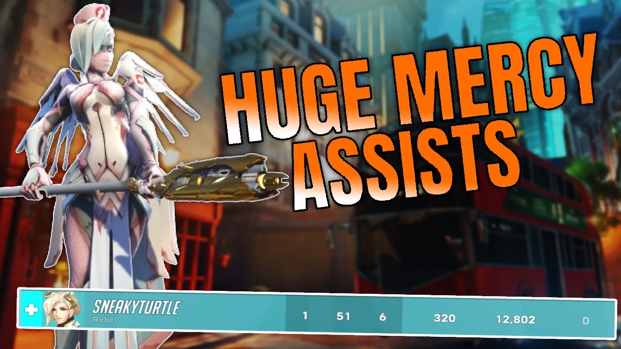 Epic Mercy Assists in Overwatch 2 Season 10 #mercy #ow2 #season10 - YouTube