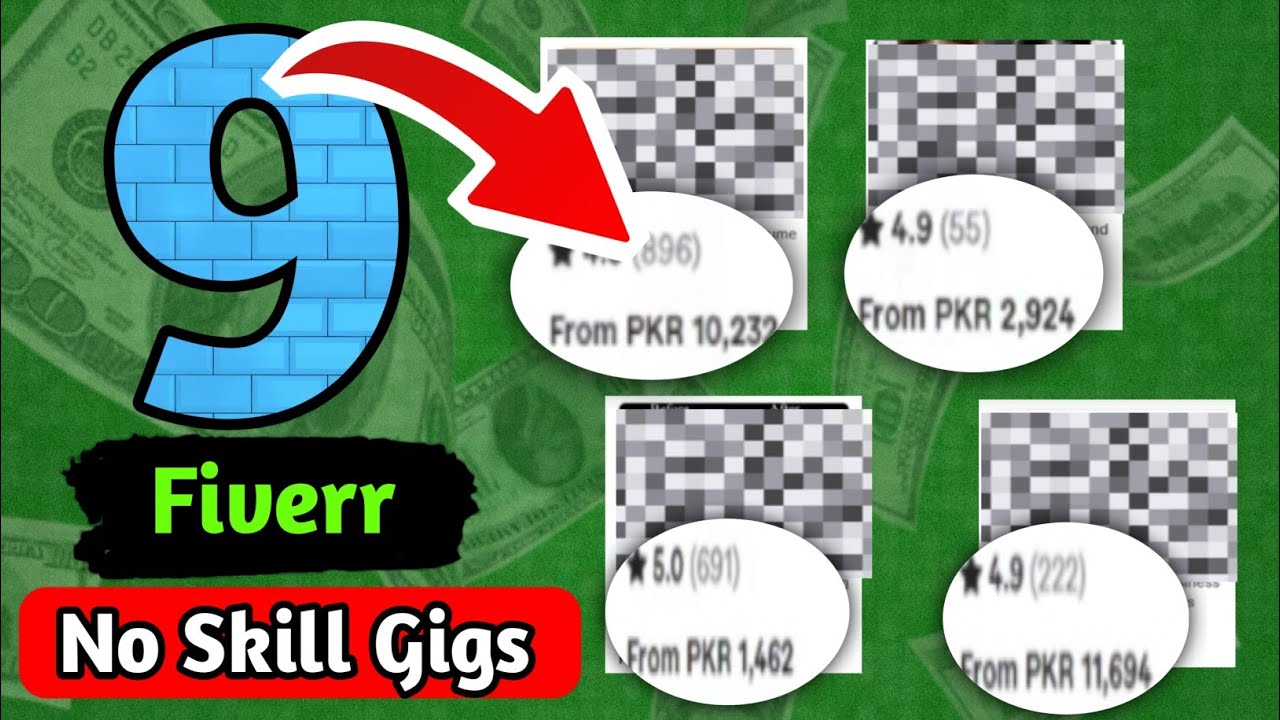 Unlock Easy Income: 9 Fiverr Gigs for Beginners with Zero Skills! Earn ...