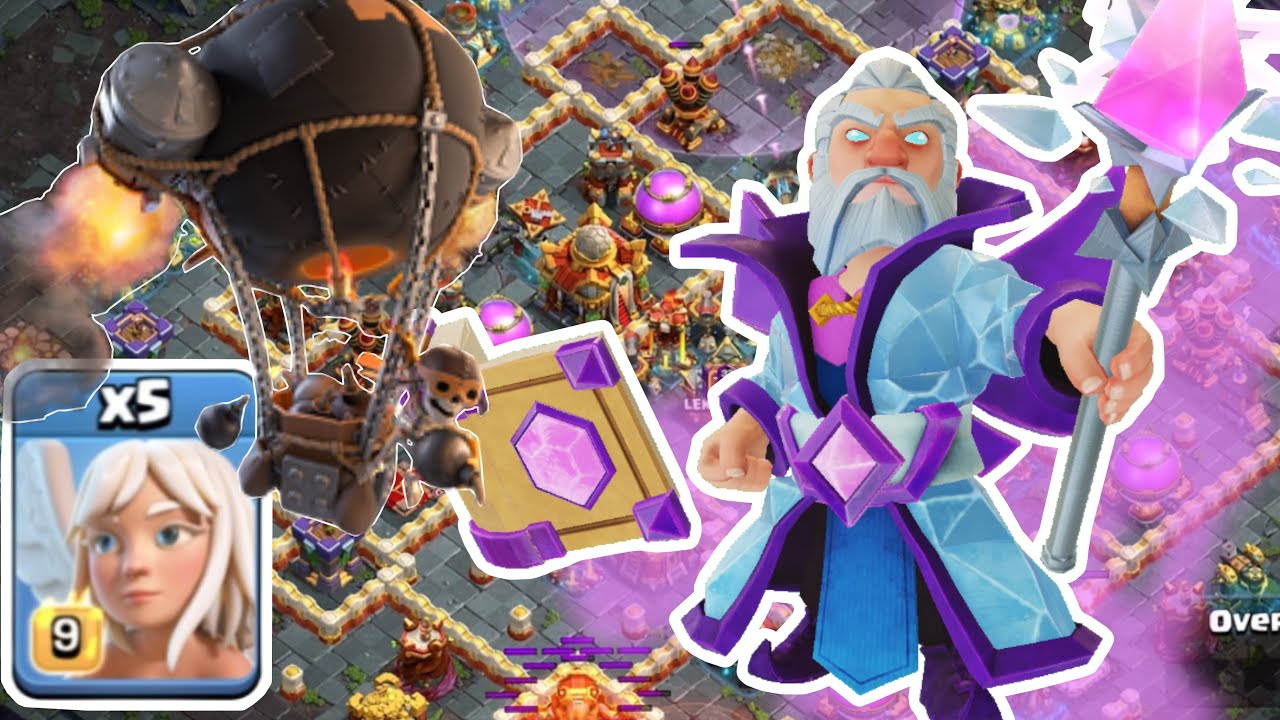 Fireball rocket loon attack strategy TH16 |Legend League Attacks#11 ...