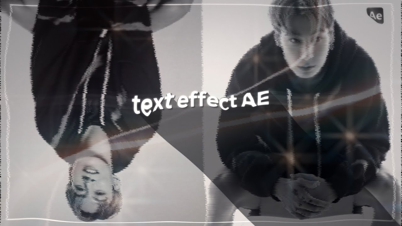 popular text effect | After effects - YouTube