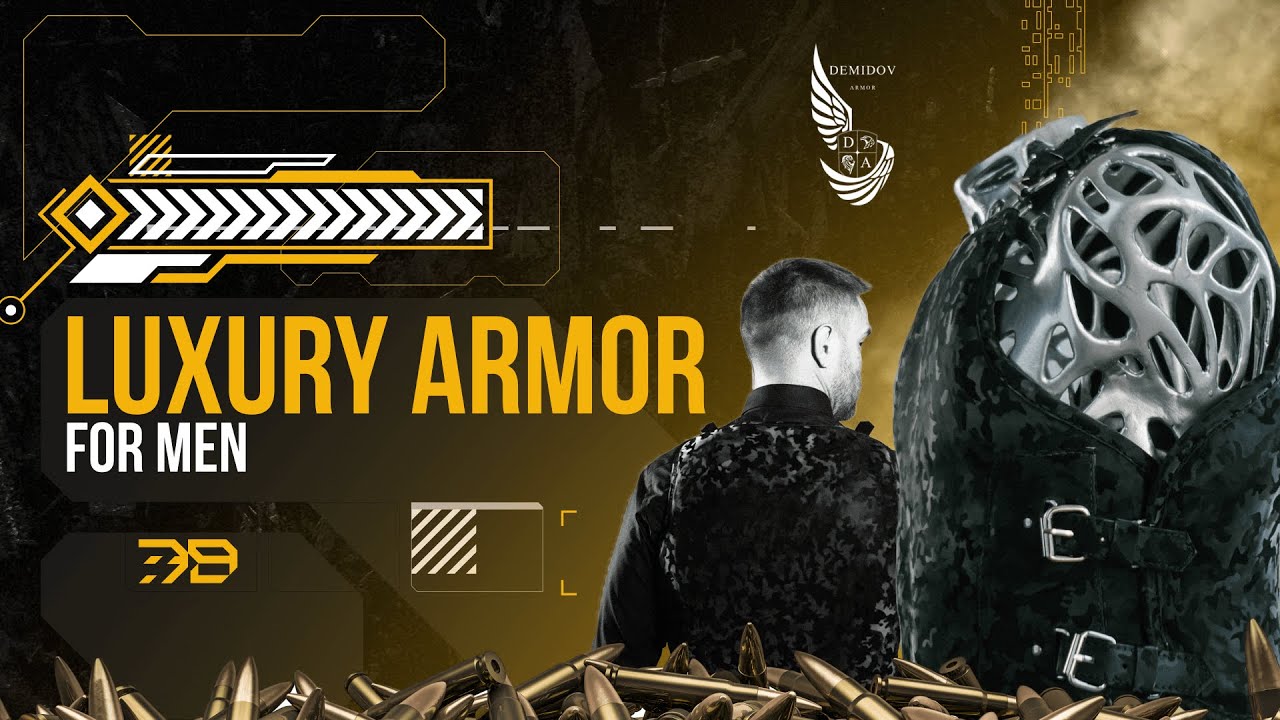 Luxury armor for men - YouTube