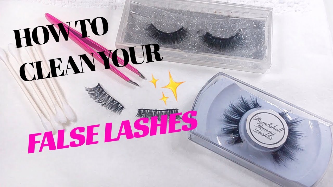 TIP: HOW TO CLEAN YOUR FALSE LASHES TO KEEP THEM LONGER | Frances Rödrz ...