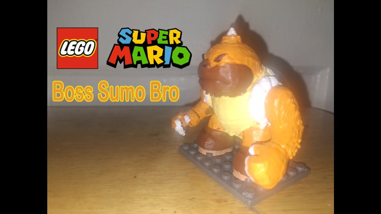 Lego Super Mario Boss Sumo Bro Big Figure - YouTube