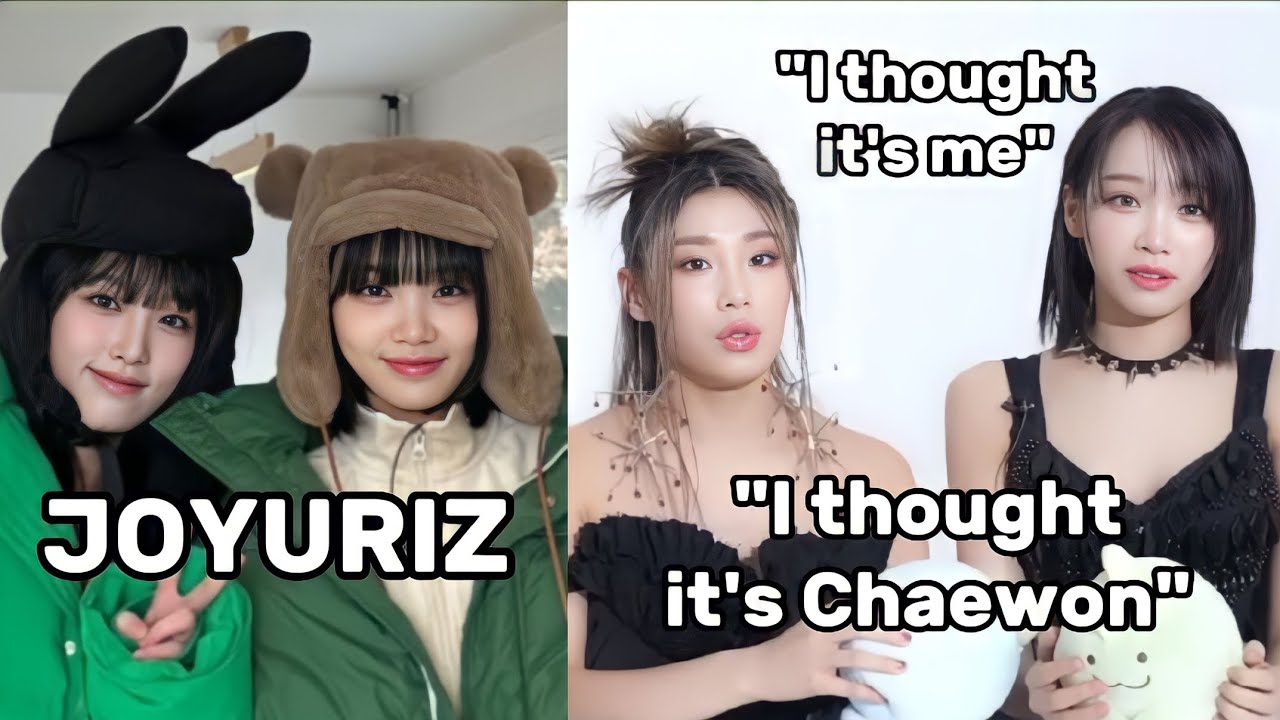 this chaewon and Yena and the never ending of JO YURIZ confusion - YouTube