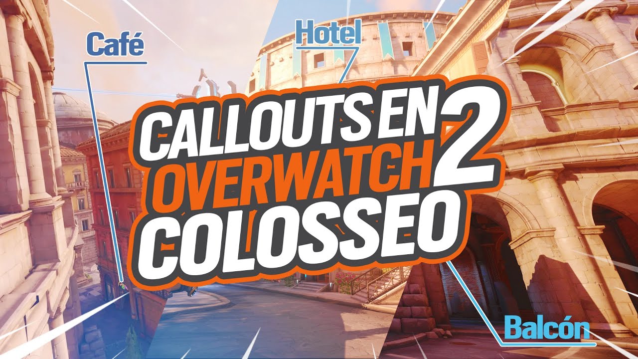 Comunícate SIN PING - Callouts en Colosseo - Overwatch 2 - YouTube