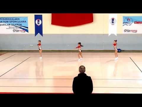 Ata Spor Aerobik Cimnastik Ekibi Türkiye Şampiyonu / 11-12 Yaş Grubu (07-09 Mart 2014)