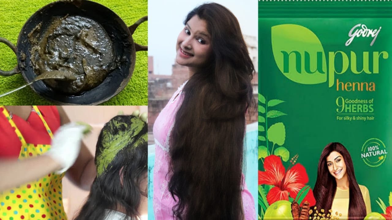 Mehedi Hair Pack | बालो को कलर करने के साथ बालो को 4 गुना तेजी से लंबा ...