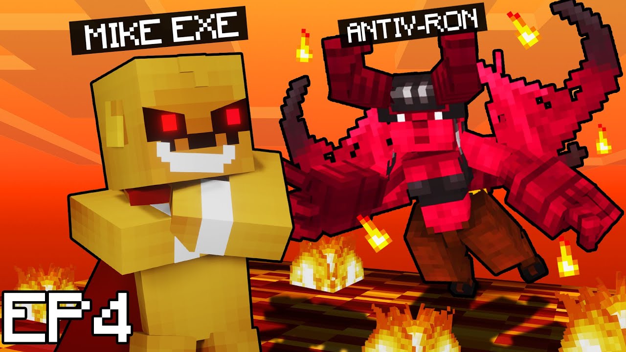 ¡LA INVASIÓN DEL INFRAMUNDO en MINECRAFT! 💥👿 Exe y los Bosses de ...