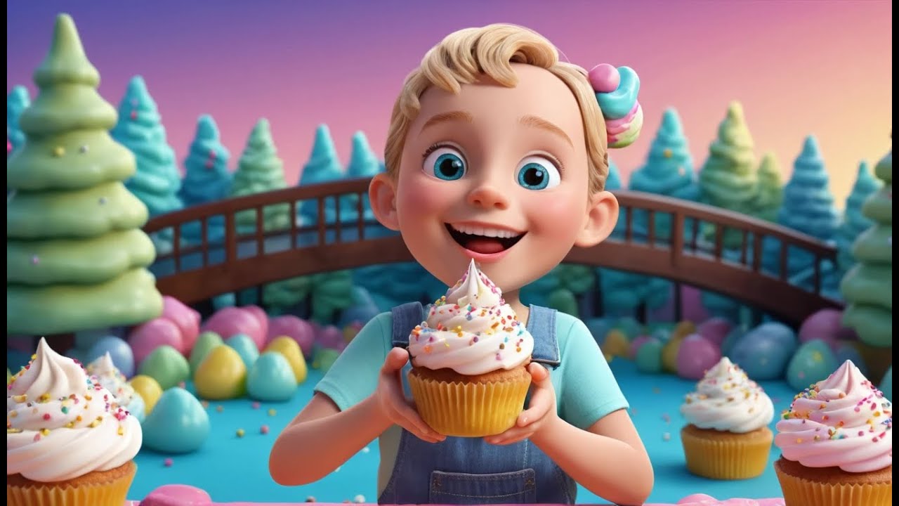 The Cupcake Parade Goes Marching On | Fun Nursery Rhyme for Kids | Sing ...