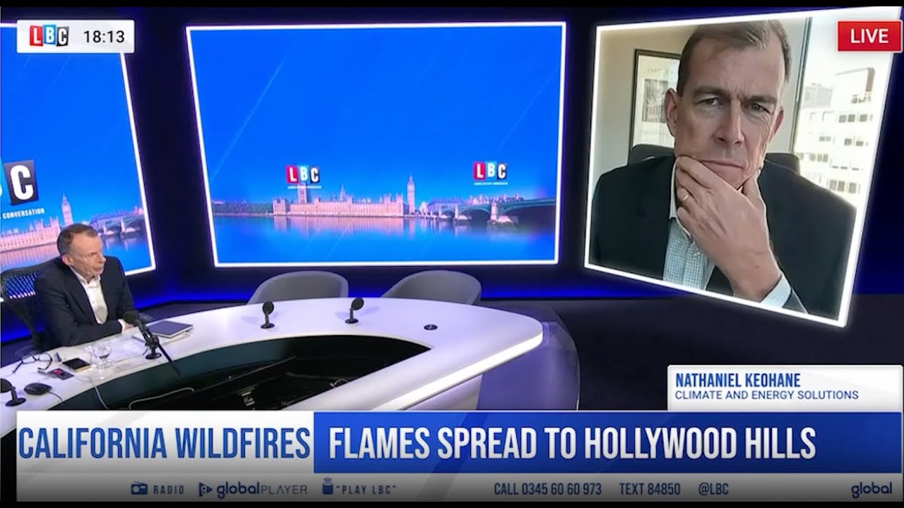 C2ES President Nat Keohane on LBC's "Tonight with Andrew Marr" - YouTube