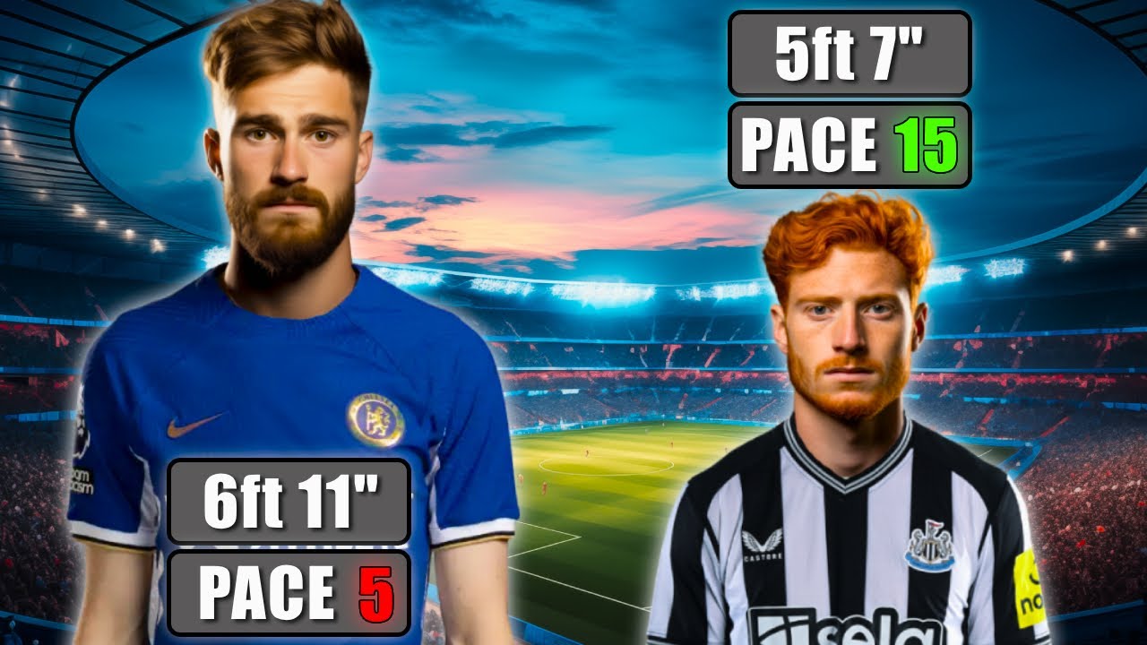 Tall & Slow CF Vs Small & Fast CF - Career Simulation | FM24 Experiment ...