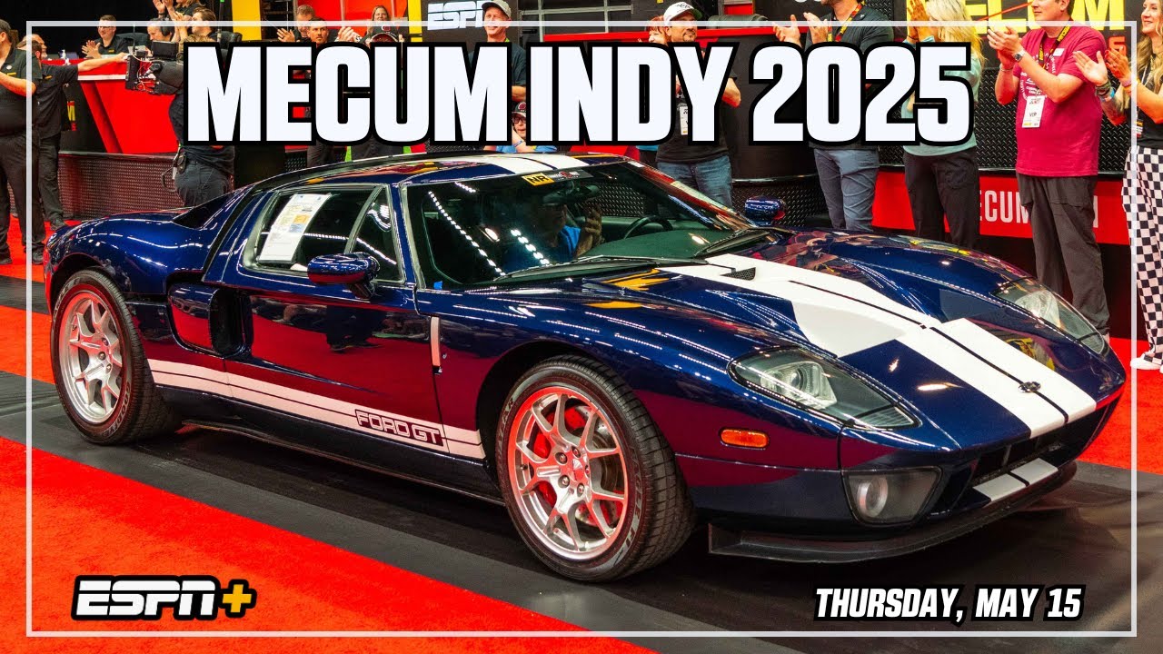 Mecum Indy 2025 Full Broadcast: Thursday, May 15 - YouTube